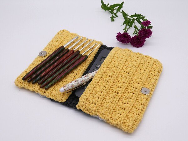 Häkelanleitung 2 Etuis für Allerlei – Praktische Aufbewahrungslösung ...