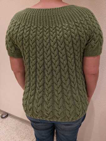 Zopfpulli Trenzas- Strickanleitung für einen Unisex Pullover