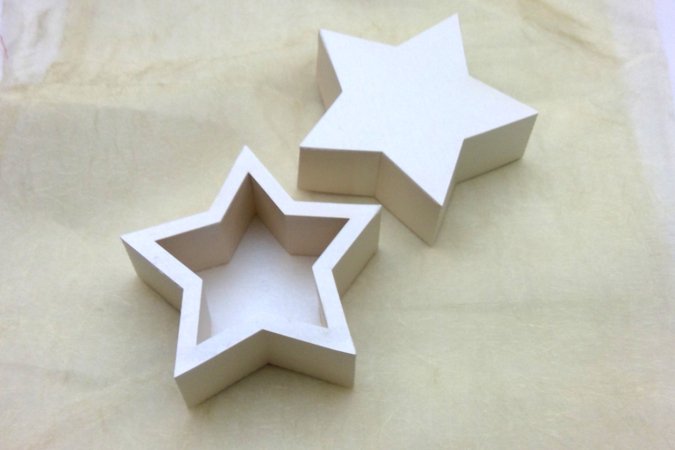 Stern Box Plotterdatei SVG DXF FCM