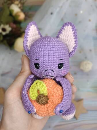 Baby bat crochet pattern