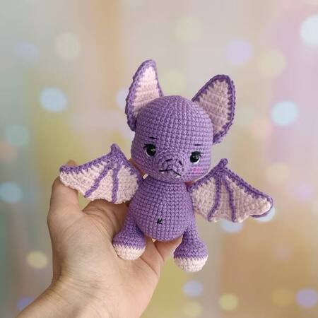 Baby bat crochet pattern