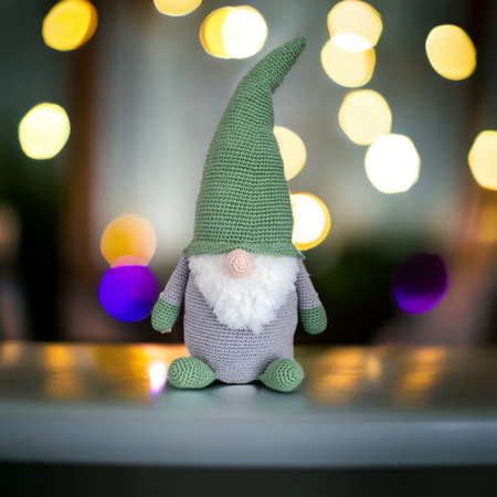 Crochet pattern large gnome - gnome