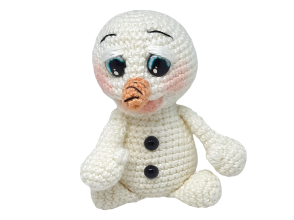 Crochet Pattern "Snowies" Christmas snowman