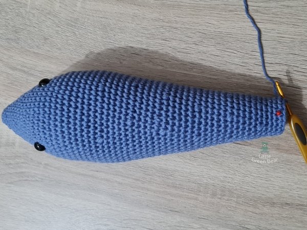 Shane the Shark Crochet Amigurumi Pattern (English)