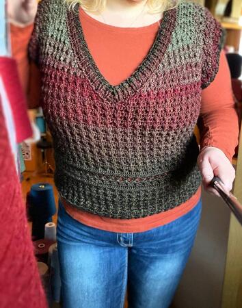 Häkelanleitung: Pullunder und Pullover Spring Romance - Jetzt entdecken!