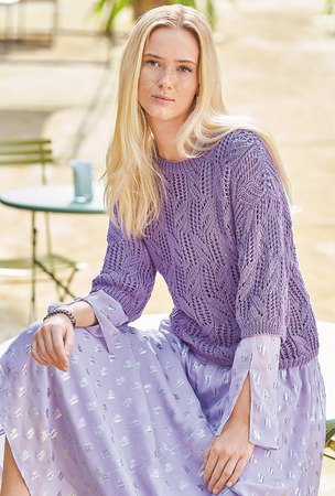 Pulli im Ajourmuster