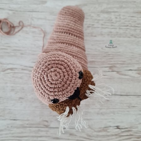 Wally the Walrus Crochet Amigurumi Pattern (English)