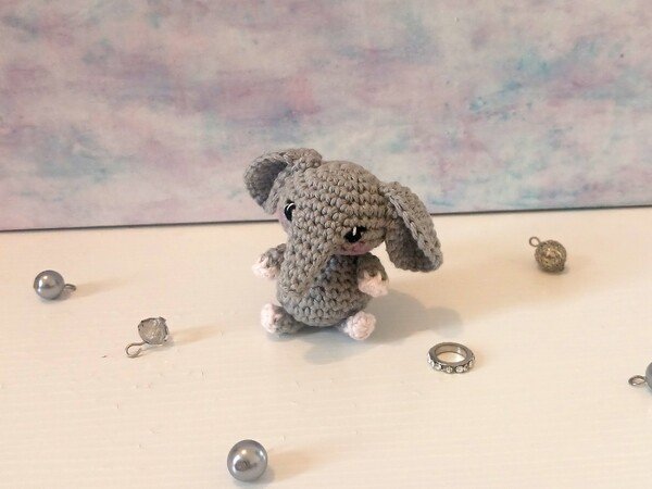 Crochet Pattern Mini Elephant Amigurumi