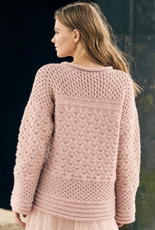 Pullover im Mustermix