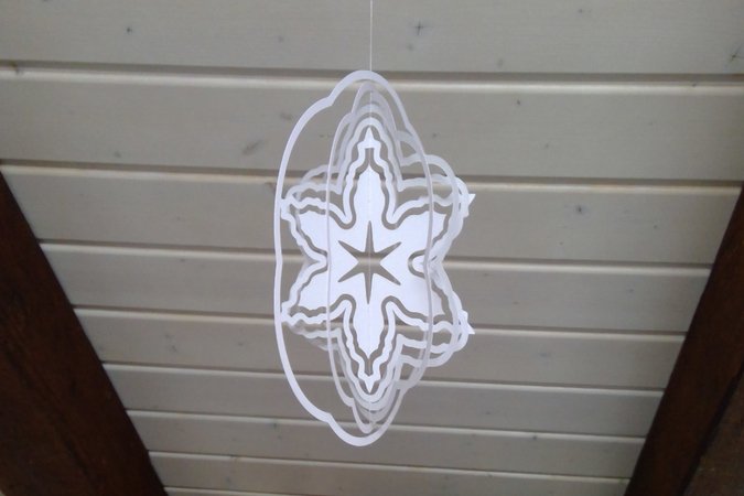 Christmasstar 2 Plotterdatei SVG DXF FCM