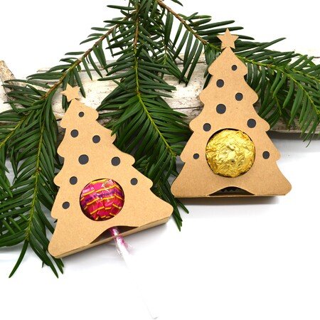 Plotterdatei Tannenbaum zum Befüllen