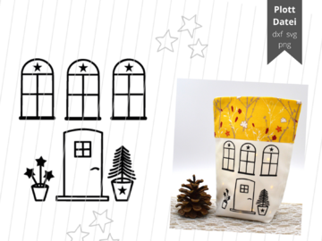 Plotterdatei DogLove-Set