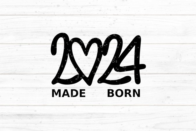 Made Born 2024 Plotterdatei SVG DXF FCM