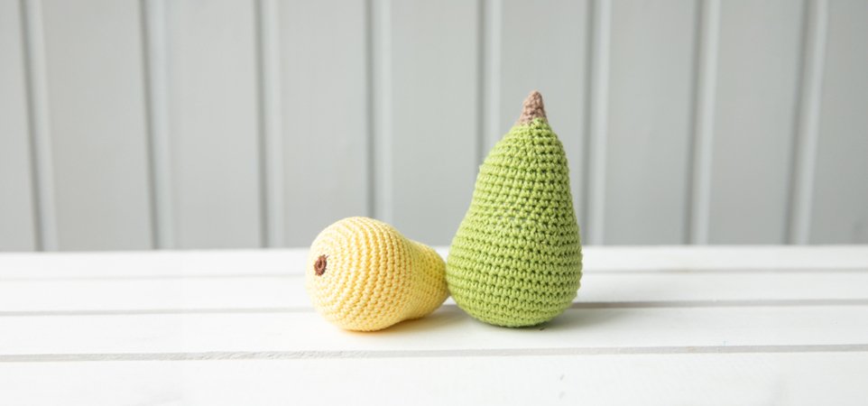 Kaufladen Winter - Obst und Gemüse häkeln