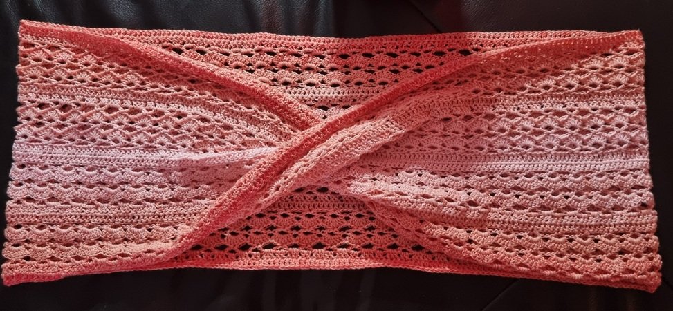 Häkelanleitung Möbius-Loop "shrimps"