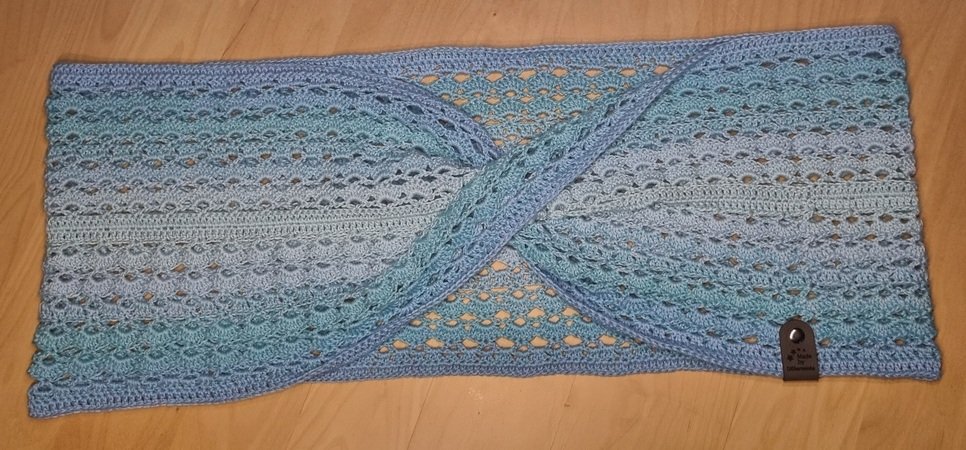 Häkelanleitung Möbius-Loop "shrimps"