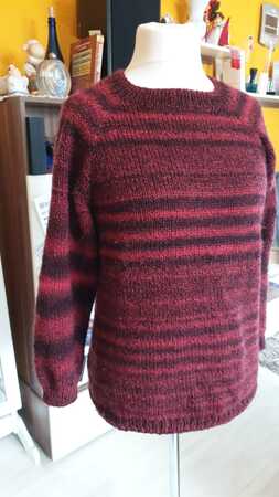 Anleitung Raglan - Pullover für Damen Gr. 44/48