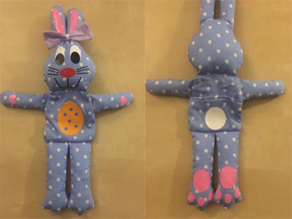 Osterhase Finchen und Tom, Hase zum befüllen und Hase als Plüschtier