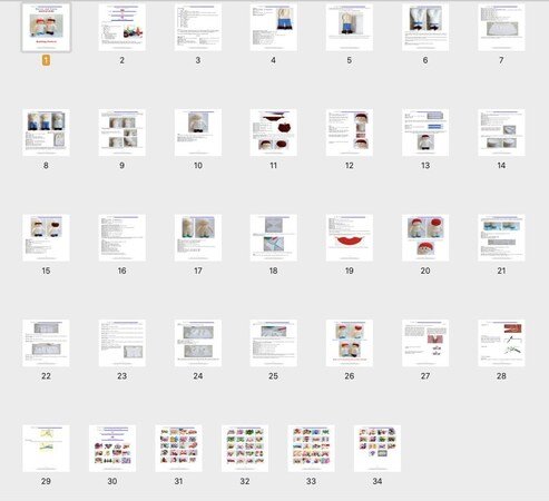 K089 Knitting Pattern - Doll Doctor and a Nurse with clothes and 1 hat