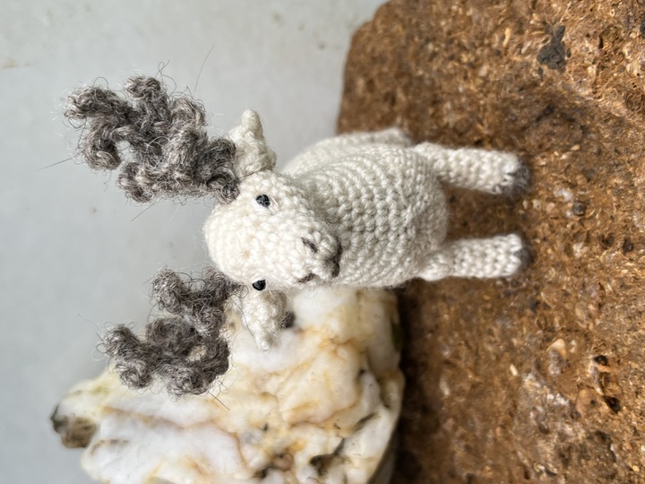 Crochet pattern Inuit Elf Yuri & Reindeer Kaya, doll and animal companion