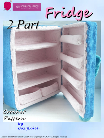 Mini fridge Crochet Pattern