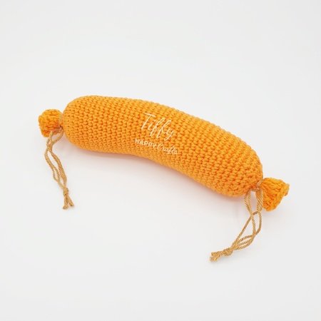 Sausage Easy Play Food Crochet Pattern