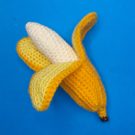 Banana Crochet pattern, Food pattern, Banana amigurumi, Crochet Fruit