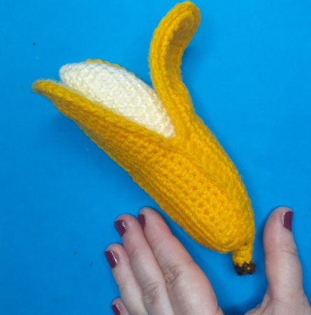 Banana Crochet pattern, Food pattern, Banana amigurumi, Crochet Fruit