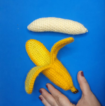 Banana Crochet pattern, Food pattern, Banana amigurumi, Crochet Fruit