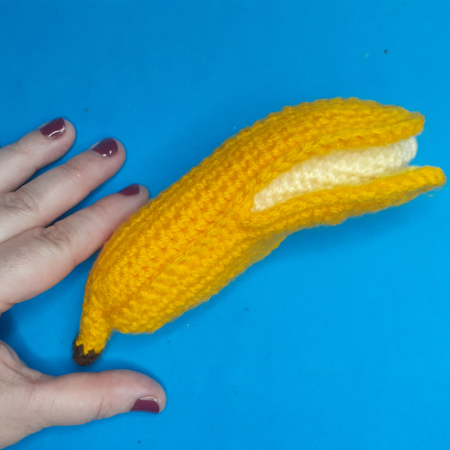 Banana Crochet pattern, Food pattern, Banana amigurumi, Crochet Fruit