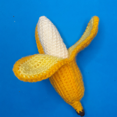 Banana Crochet pattern, Food pattern, Banana amigurumi, Crochet Fruit