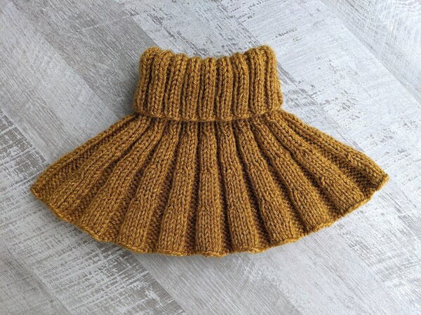 Round Dickey Knitting Pattern