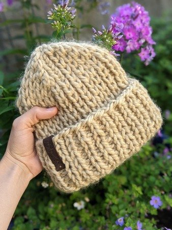 Double Brim Bulky Hat Knitting Pattern