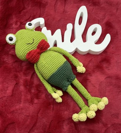 Häkelanleitung Amigurumi Frosch Flyn
