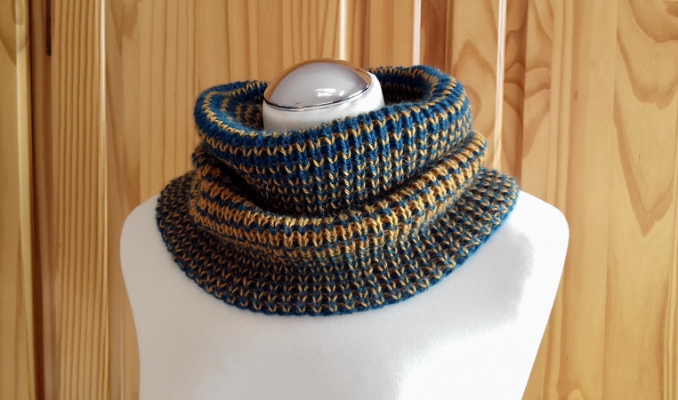 Strickanleitung für Loop "Kosmos"