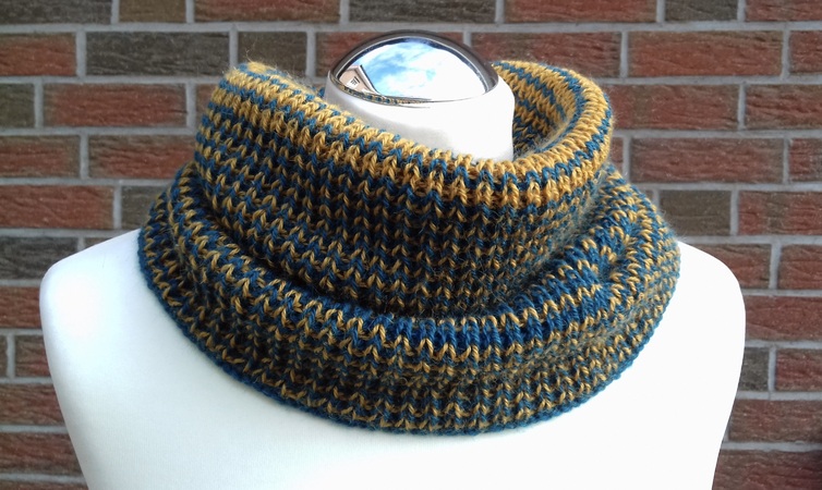 Strickanleitung für Loop "Kosmos"