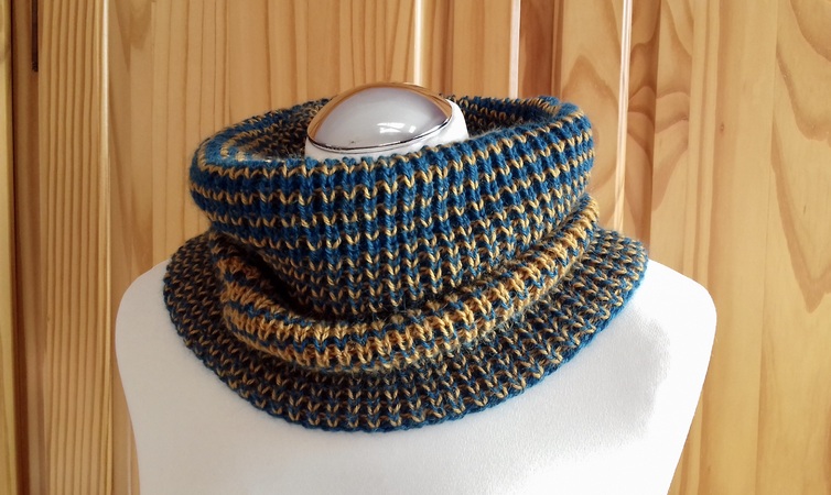 Strickanleitung für Loop "Kosmos"