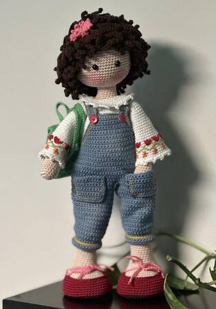 Big Amigurumi Doll Pattern Ravelry: Amigurimi Doll Girl Named Vasya