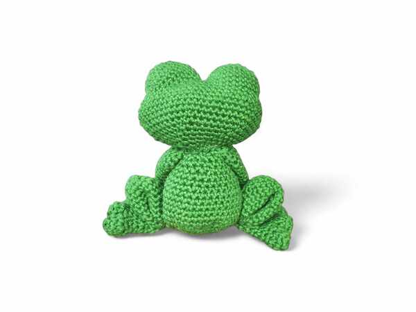 Crochet pattern Taki the croaking frog