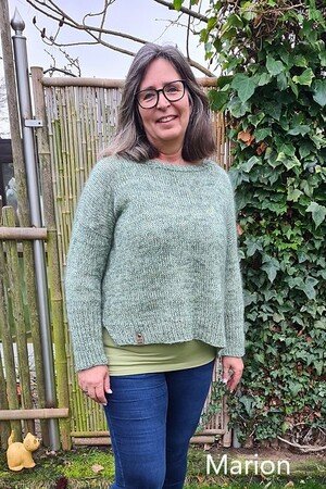 Strickanleitung | Leichter Basic Pullover SCHILF | einfach | nahtlos