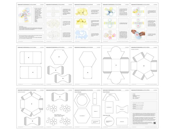 Druckvorlage Explosionsbox Anleitung Pdf