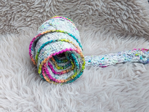 Crochet Pattern Mini-Scarf „Waverider“