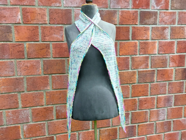 Crochet Pattern Mini-Scarf „Waverider“