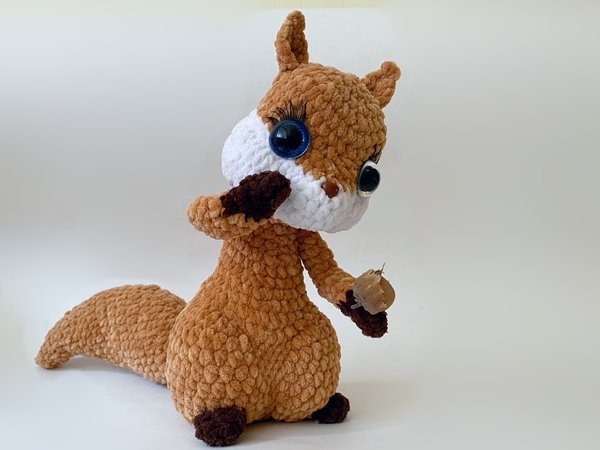 Squirrel. Crochet pattern