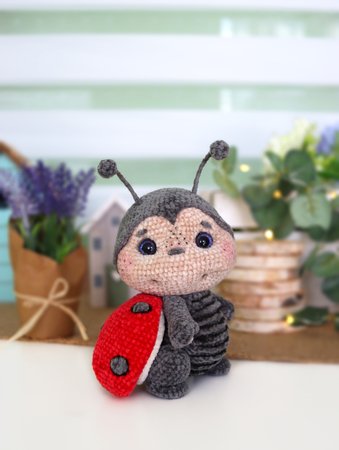 Crochet pattern Alya Ladybug