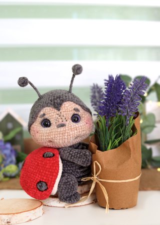Crochet pattern Alya Ladybug