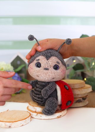 Crochet pattern Alya Ladybug