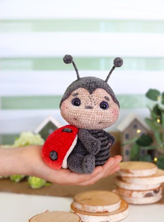 Crochet pattern Alya Ladybug