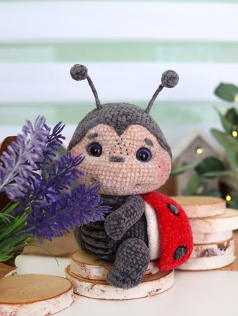 Crochet pattern Alya Ladybug