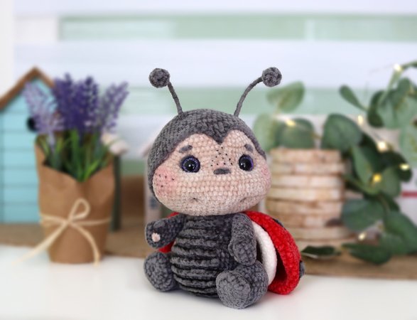 Crochet pattern Alya Ladybug